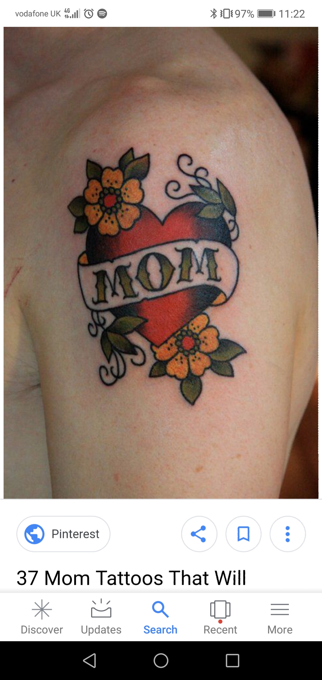 Buddy Tattoos research – to the touch