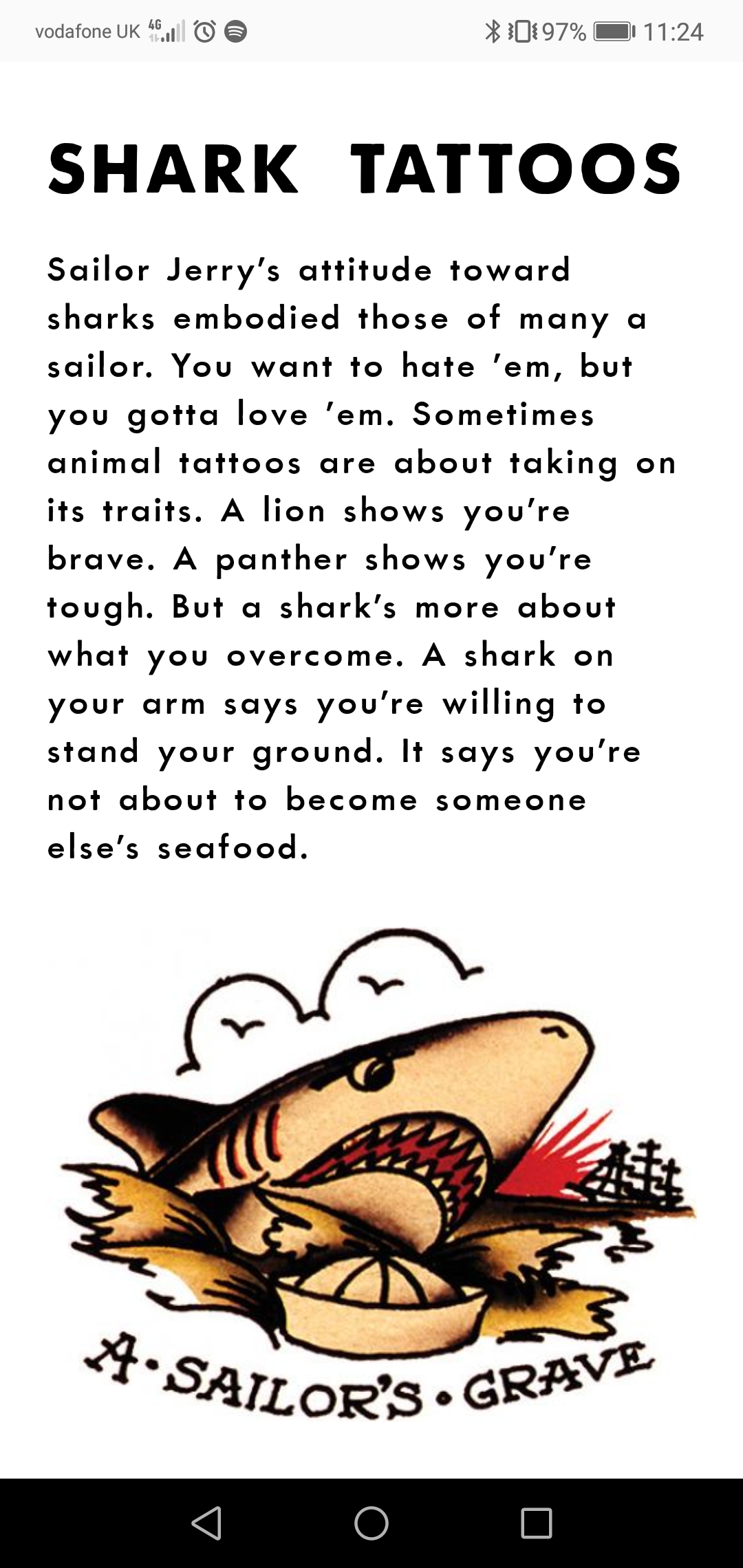 Buddy Tattoos research – to the touch